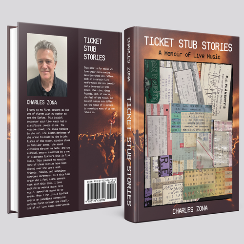 Designs | Ticket Stub Stories | Book cover contest