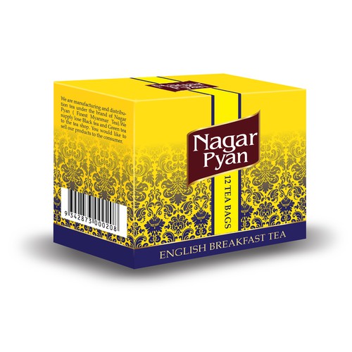 Imagination of your tea packaging design for Nagar Pyan | Product ...