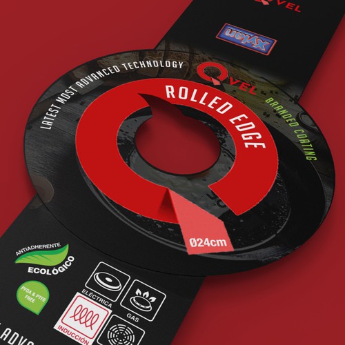 COLOR SLEEVES for new disruptive cookware brand | Product packaging contest