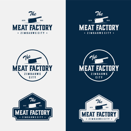 Meat Factory Butchery Logo Design | Logo design contest