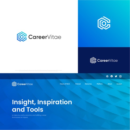 Designs | Logo for new tech platform showcasing dynamic CVs | Logo ...
