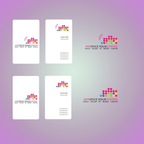 MEMORABLE Voiceover Logo & Business Card for New Business | Logo design ...