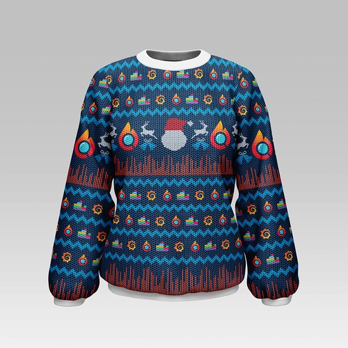 Designs | Design a Festive & Fun 'Ugly Christmas Sweater' Blending ...