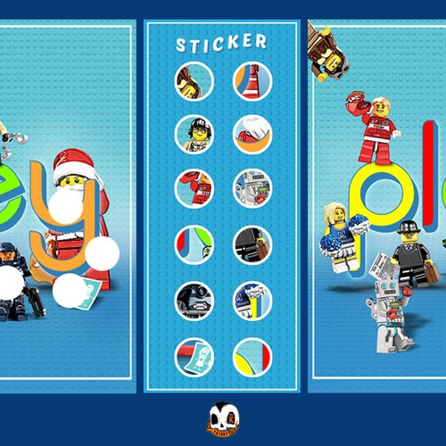 Awesome LEGO themed poster | Postcard, flyer or print contest