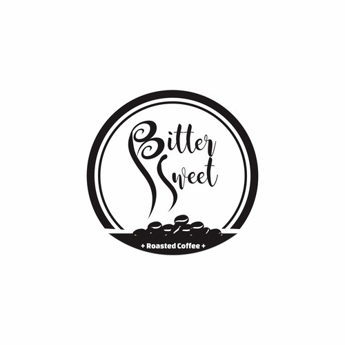 Coffee is all, create a logo for Bittersweet, a coffee bean roasting ...