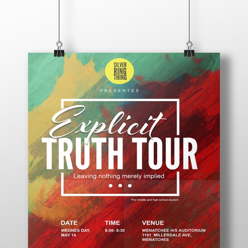 Explicit Truth Tour Poster | Poster contest