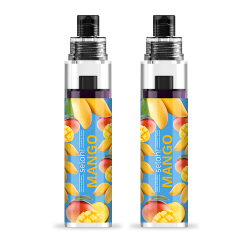 Designs | Exciting staggered logo label for flavor pod | Product label ...