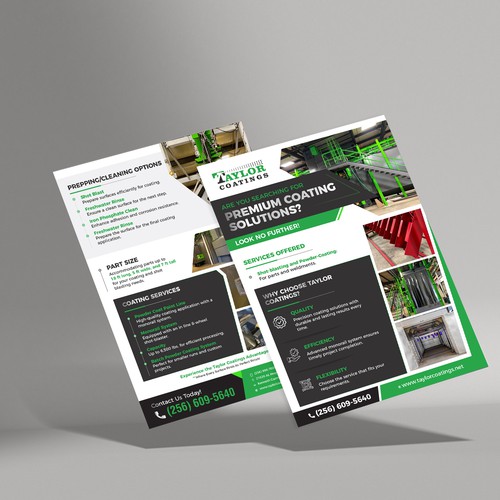 Designs | We are a new powder coating company needing to stand out from ...