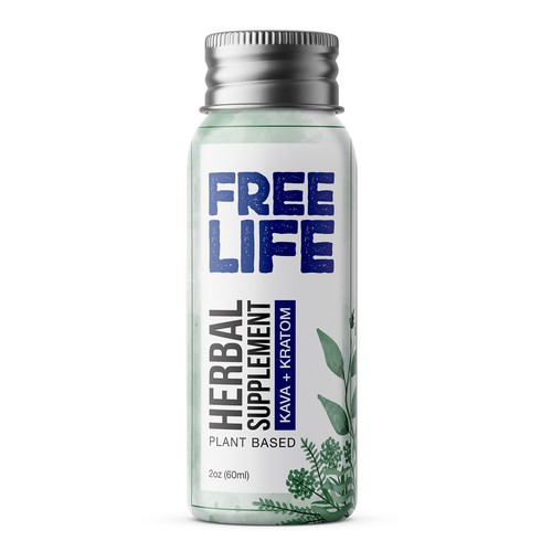 Designs | FREE LIFE | Product label contest