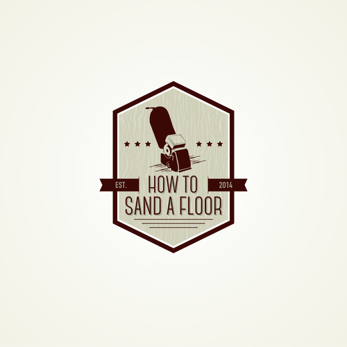 Logo for website about FLOOR SANDING. DIY Information website | Logo ...