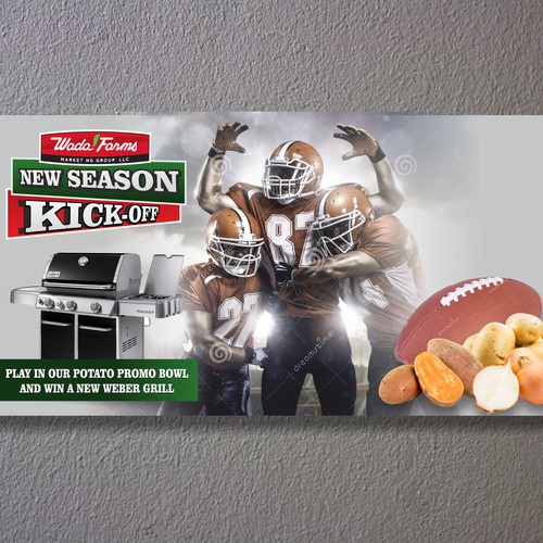 Designs | Design Promo Flyer that incorporates a football kickoff theme ...