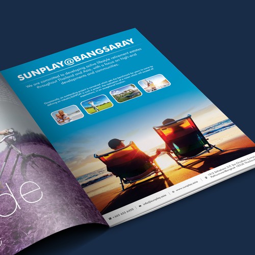 Single page magazine AD | Magazine cover contest