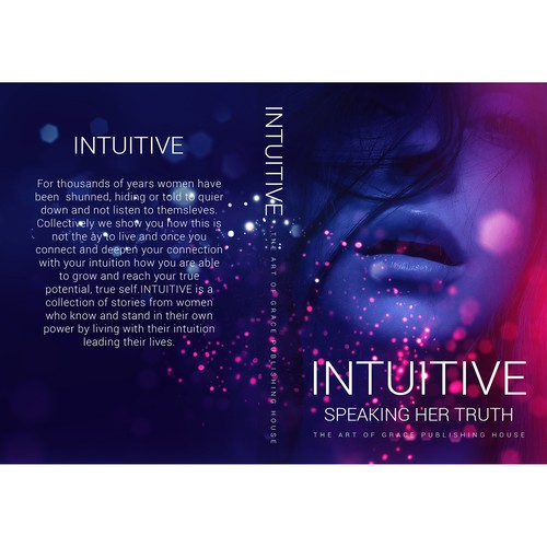 Designs | INTUITIVE - Speaking Her Truth | Book cover contest