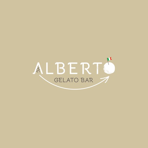 Designs | We need a creative interesting logo for gelato bar "Alberto ...
