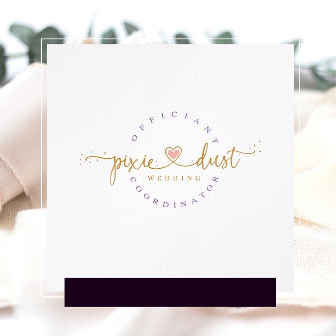 Wedding Officiant & Planner needs a elegant and magical logo | Logo ...