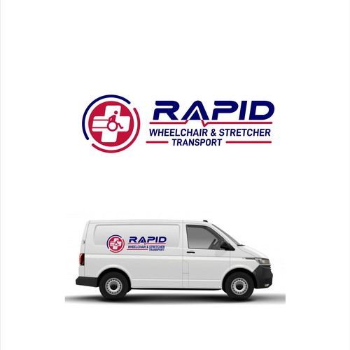 Designs | Logo Design for Rapid Wheelchair & Stretcher Transport | Logo ...