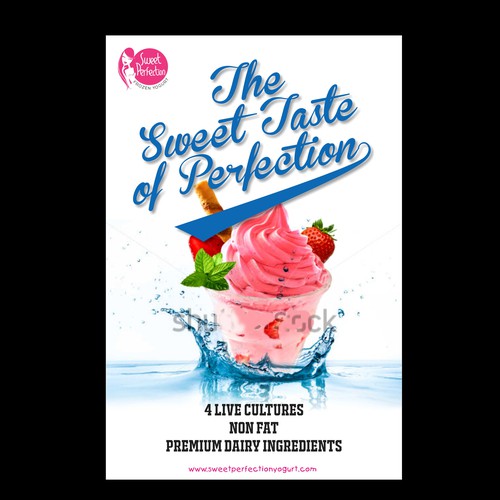 Create a Great Looking Frozen Yogurt Poster | Poster contest