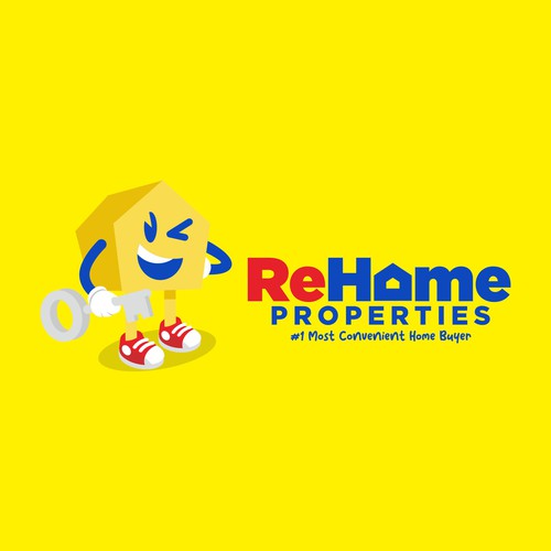 Designs | ReHome Properties | Logo design contest