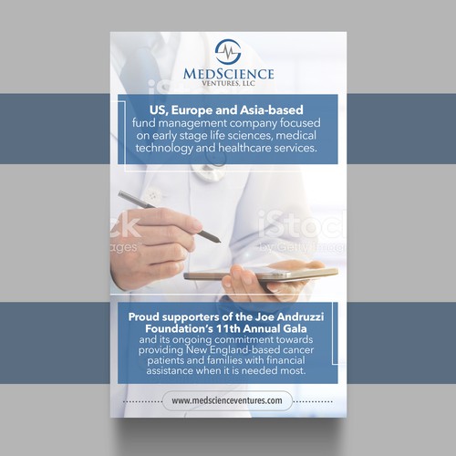 Sponsor's Gala Program Book Ad | Other business or advertising contest