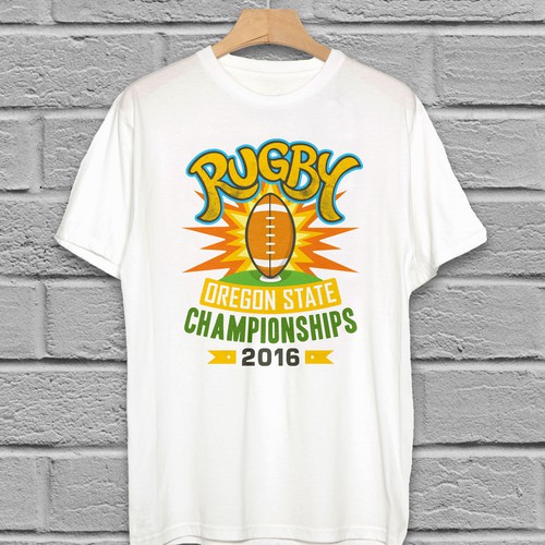 Create a killer design for our 2016 Rugby Oregon State Championship ...