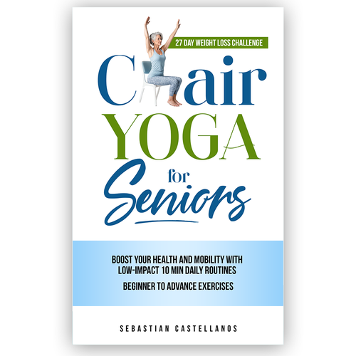 Designs | Chair Yoga book cover | Book cover contest