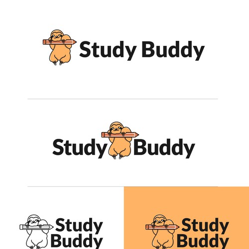 Study Buddy (HAS TO HAVE A SLOTH IN THE LOGO AND PROMOTE THE FUN SIDE ...