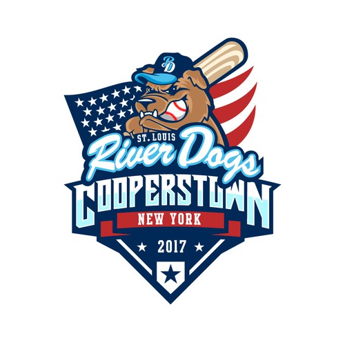 RiverDogs to Cooperstown | Logo design contest