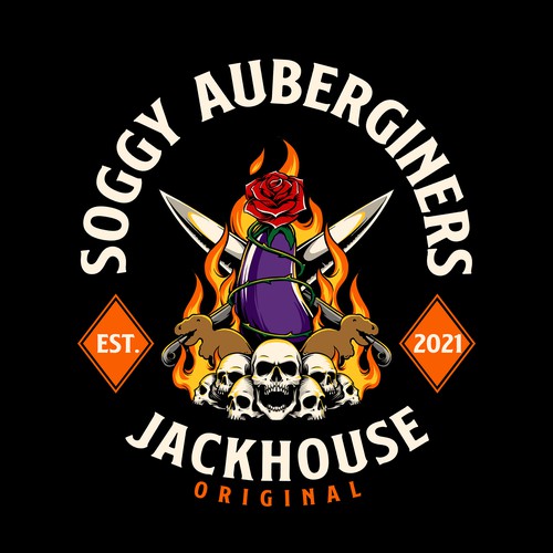 Designs | Motorcycle style logo for cooking club | Logo design contest