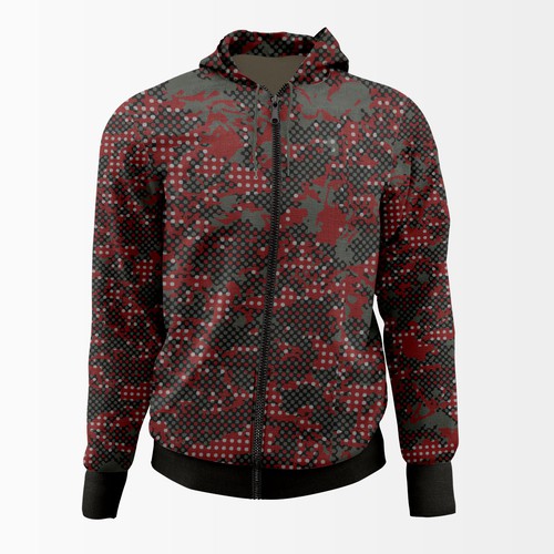 Designs | MILITARY INSPIRED MULTICAM BLACK WITH RED ACCENT ...