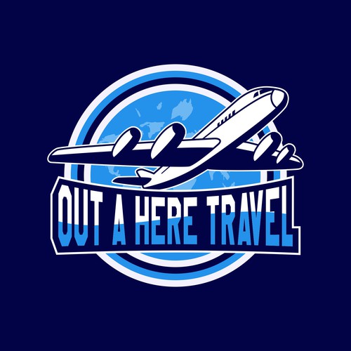 Out A Here Travel needs an awesome logo | Logo design contest