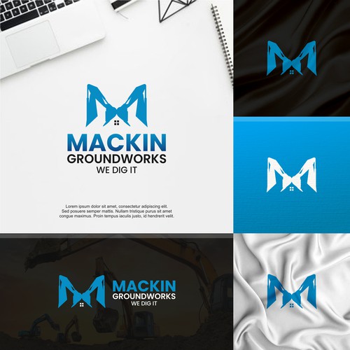 Designs | We need a powerful logo for a groundworks company. | Logo ...