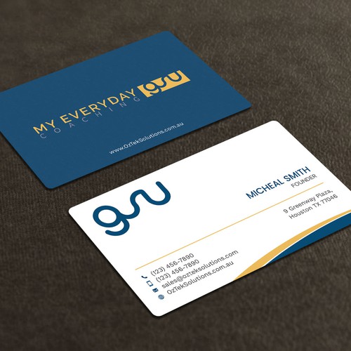 Create a card that shows the "Guru" in every geek! | Business card contest