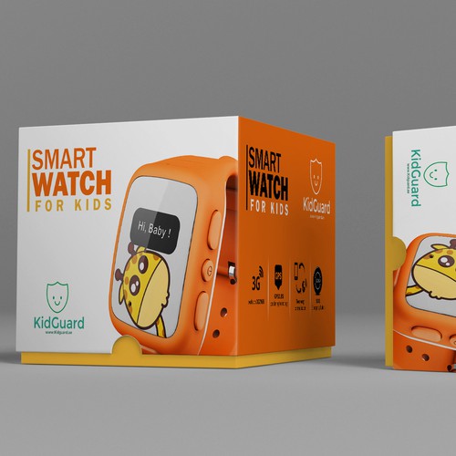 Creativity needed here. packaging for GPS watch for Kids | Product ...