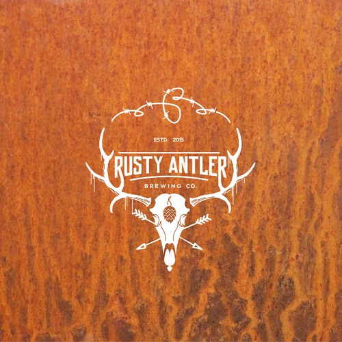 Design a powerful image for Rusty Antler Brewing Co. | Logo design contest