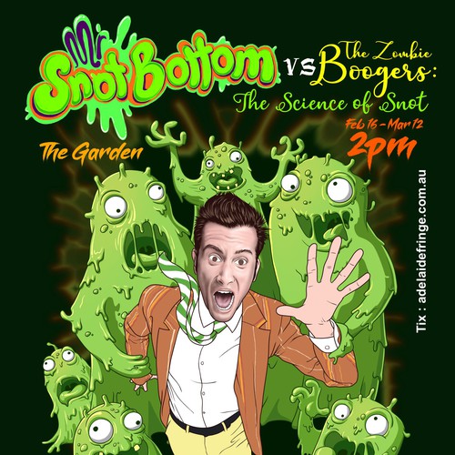 Designs | Create a gooey, slimy poster illustration for a kidsshow ...