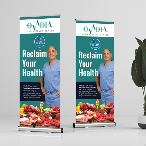 Designs | Create a banner for a heart surgeon that is saving people's ...