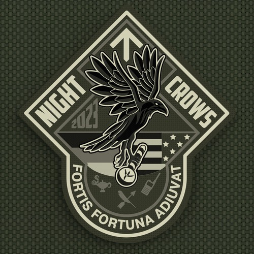 Designs | NIGHT CROWS - Military Special Operations Unit Logo design ...