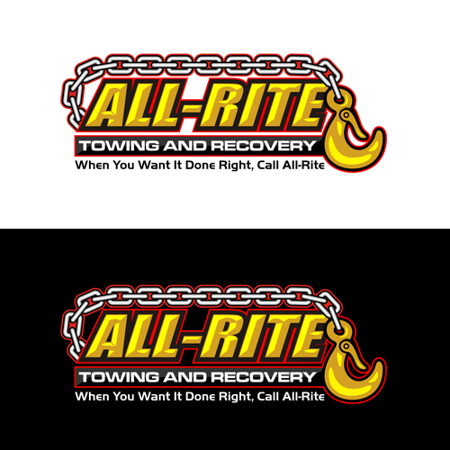 Create a captivating logo for a towing and recovery business (All-Rite ...