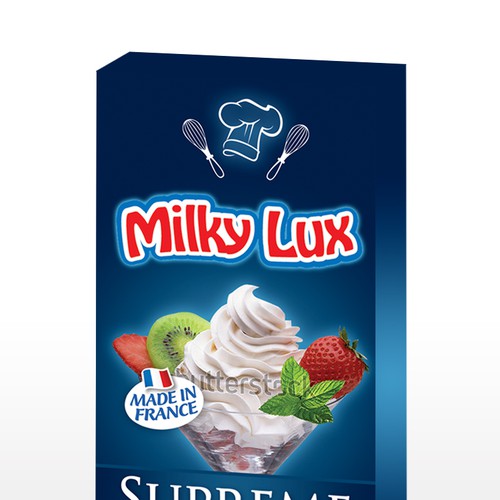 Packaging of Whipping cream 1L tetrapack brick | Product packaging contest