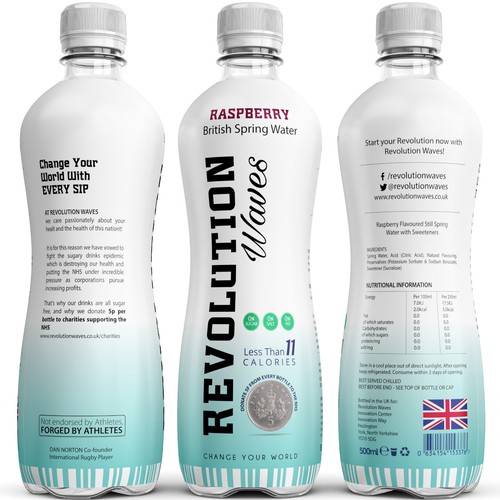 Improve Existing Packaging - Revolution Waves | Product packaging contest