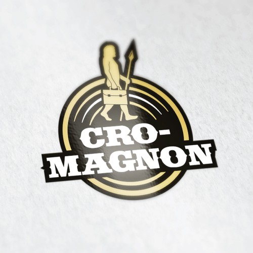 Create a Cro-Magnon themed logo for an independent music label | Logo ...