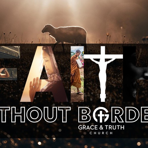Designs | Faith Without Borders Sermon Series | Postcard, flyer or ...
