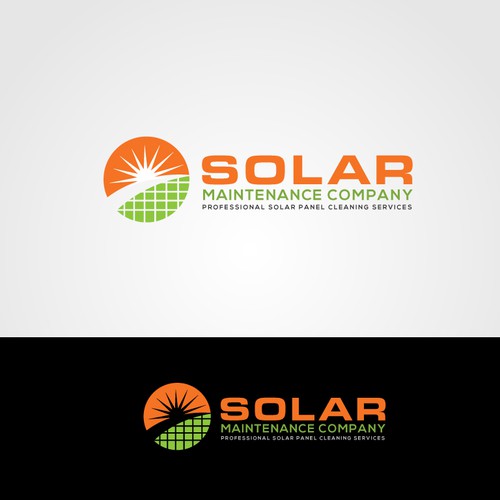 Solar Maintenance Company Logo (Solar Panel Cleaning) | Logo design contest