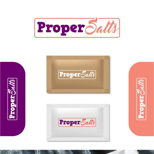 Designs | Proper Salts electrolyte hydration sachets | Logo & brand ...