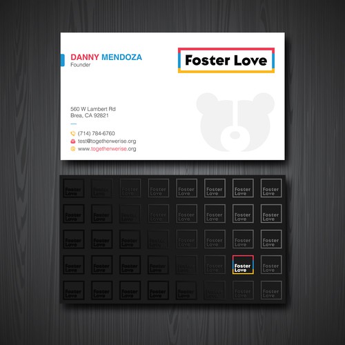 Designs | Foster Love Business Card | Business card contest