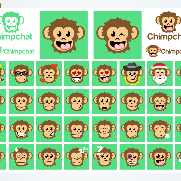 Bald Chimp Logos - Free Bald Chimp Logo Ideas, Design & Templates