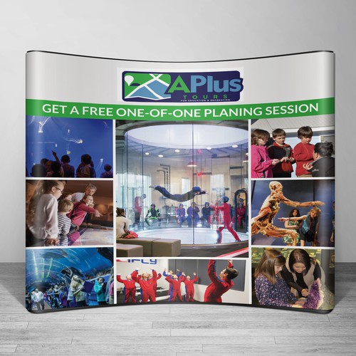 Excite teachers at a convention by providing energizing design ...