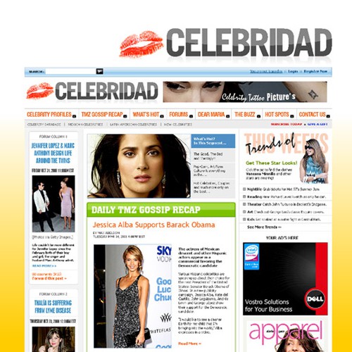 Logo for Celebrity Website | Logo design contest