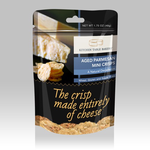 Designs | Create packaging for challenging awesome Parmesan Crisps ...