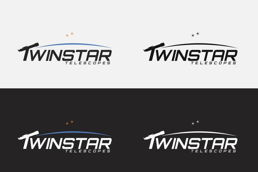 Logo for TwinStar Telescopes -- looking for fun ideas! | Logo design ...
